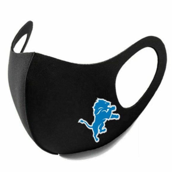 Handmade | Accessories | Detroit Lions Face Mask Washable Reusable ...